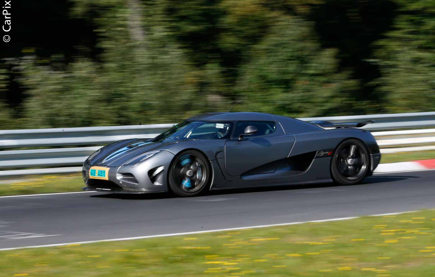 Testes da Koenigsegg em Nürburgring não acabaram bem