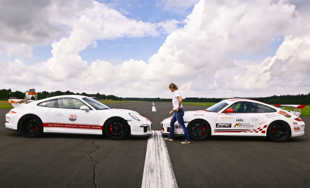 Sabine Schmitz compara o Porsche 991 GT3 com o seu 997 GT3 RS